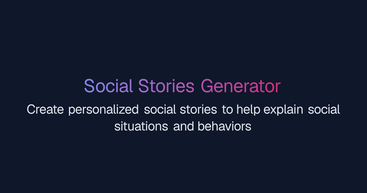 Free AI Social Stories Generator | Easy-Peasy.AI