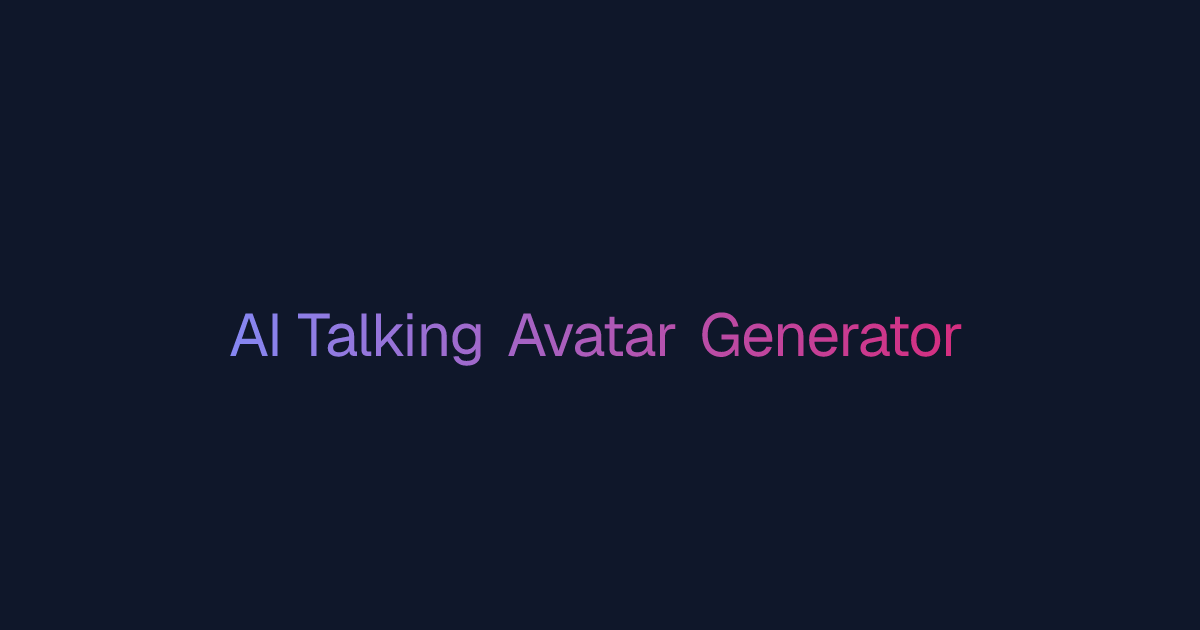 AI Talking Avatar Generator | Create Your Digital Presenter | Easy-Peasy.AI
