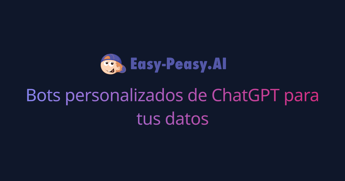 Bots personalizados de ChatGPT | Crea chatbots de IA y entrénalos con ...