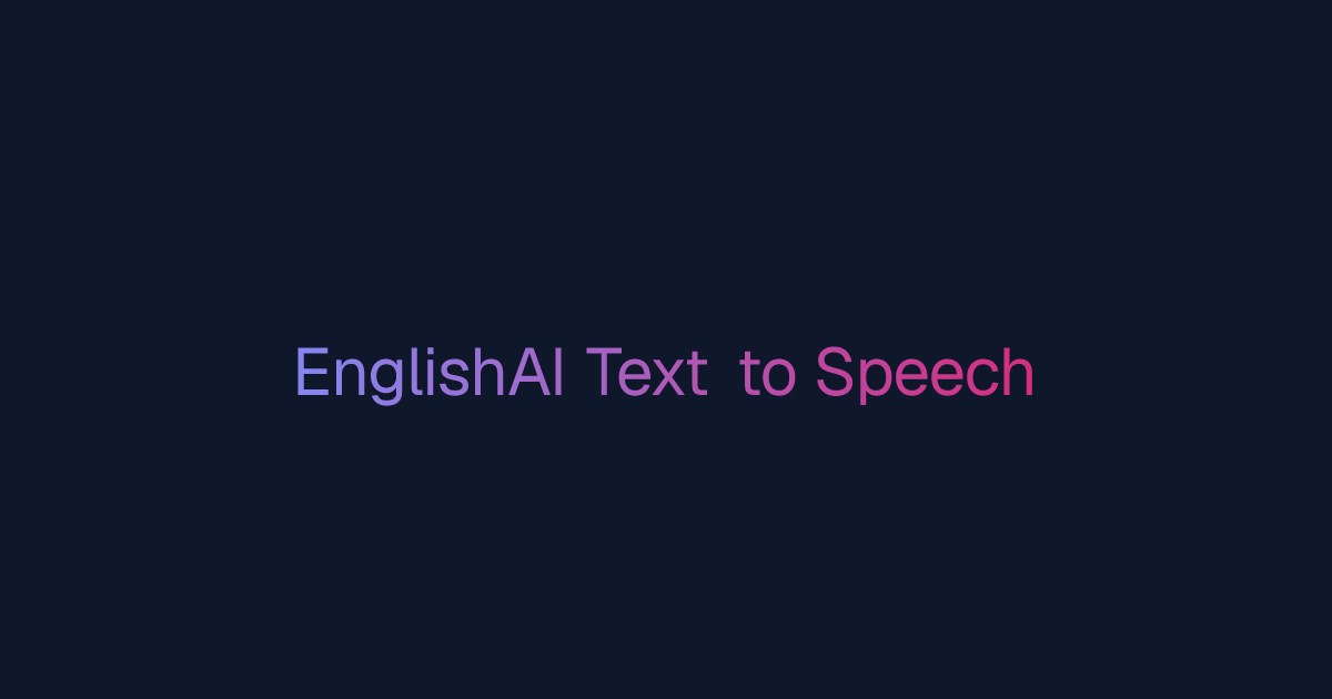 English Text-to-Speech | AI Voice Generator Online | Easy-Peasy.AI