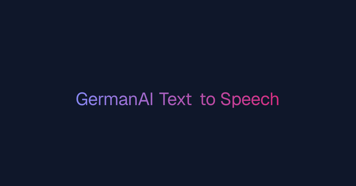 German Accent Text-to-Speech | AI Voice Generator Online | Easy-Peasy.AI
