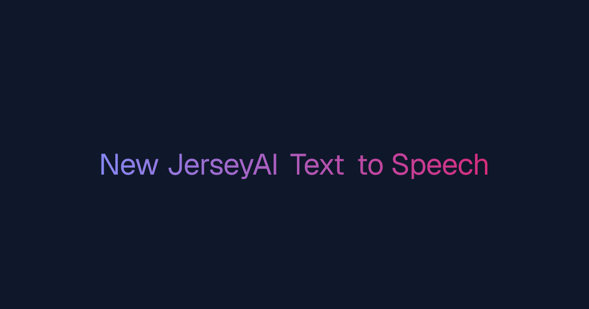 New Jersey Accent Text-to-Speech | AI Voice Generator Online | Easy ...