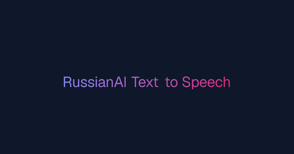 Russian Accent Text-to-Speech | AI Voice Generator Online | Easy-Peasy.AI