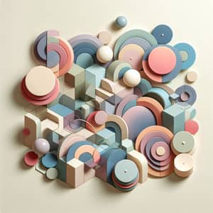 Abstract Shapes | Minimalist Design with Circles, Squares, Triangles ...