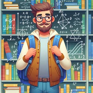 Pou with Glasses - Cute Character Image | AI Art Generator | Easy-Peasy.AI