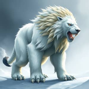 Majestic Bear Lion Hybrid: Mythical Power Unleashed | AI Art Generator ...