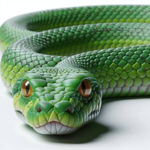 Enchanting Snake-Cat Hybrid Closeup | AI Art Generator | Easy-Peasy.AI