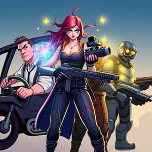 CS2 Themed Youtube Banner - 2048 x 1152 Pixels | AI Art Generator ...