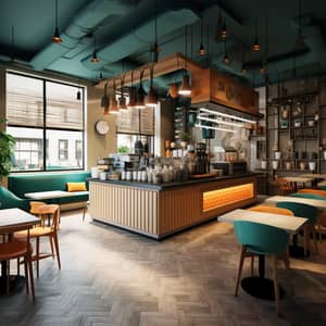 Charming Outdoor Coffee Shop Design Ideas | AI Art Generator | Easy ...