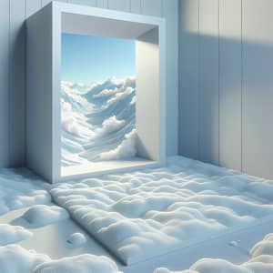 Stunning 3D White Plastic Window Design for Homes | AI Art Generator ...