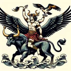 Iberian God of Fire, Valor, and Mythical Power | European Wild Sheep ...