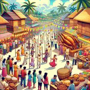 Spanish Colonial Period in the Philippines: A Vibrant Scene Recreated | AI Art Generator | Easy ...