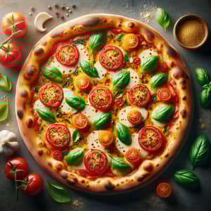 Realistic Pepperoni Pizza | Delicious Crust, Melting Cheese | AI Art ...