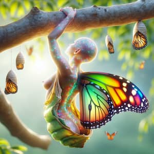 Metamorphosis: From Egg to Butterfly - A Visual Journey | AI Art ...