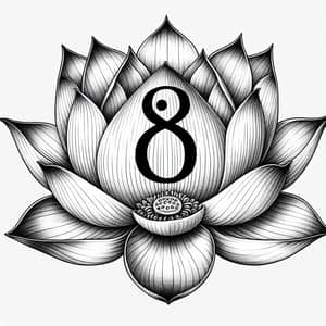 Serenely Beautiful Lotus Flower Watercolor Art | AI Art Generator ...