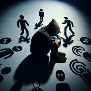 Embracing Loneliness: A Visual Tale of Rejection and Isolation | AI Art ...