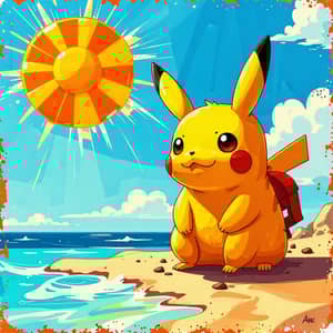 Pikachu Coding | Online Series Character Programming | AI Art Generator ...