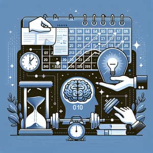 Efficient Time Management: Precision & Accuracy Visualization | AI Art ...