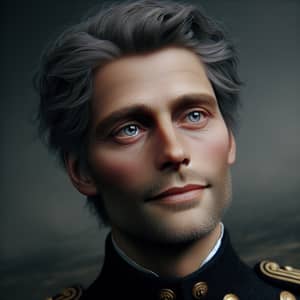 Hyper-Realistic Portrait of Erwin Rommel | AI Art Generator | Easy-Peasy.AI