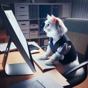 Sphynx Cat Engineering on Desk | AI Art Generator | Easy-Peasy.AI