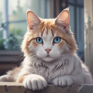 Vegeta Cat | Anime-Inspired, Blue & White Armor | AI Art Generator ...