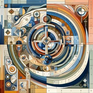 Abstract History: Key Moments in Time | AI Art Generator | Easy-Peasy.AI