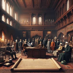 1943 Constitution Drawing in Vintage Style | AI Art Generator | Easy ...