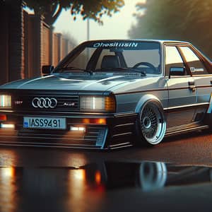 1997 Audi 80 B4 Tuned Custom Body Modification | AI Art Generator ...