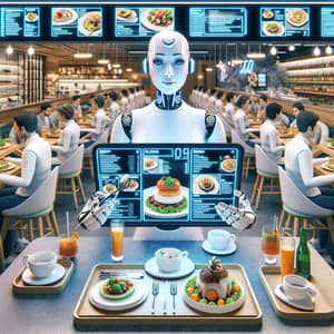 AI-Powered Restaurant Serving Futuristic Cuisine | AI Art Generator ...