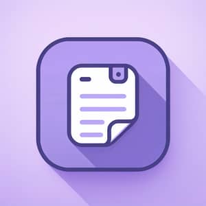 Create a Serene Note-Taking App Icon | AI Art Generator | Easy-Peasy.AI