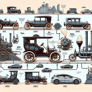 Evolution of Cars: A Chronological Car Timeline | AI Art Generator ...