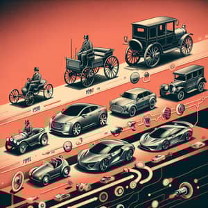 Car History Timeline: Evolution & Future Innovations | AI Art Generator | Easy-Peasy.AI