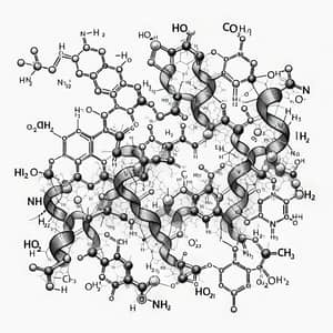 Detailed Molecular Structure of Nitrogen Oxides - Color-Coded Atoms for ...