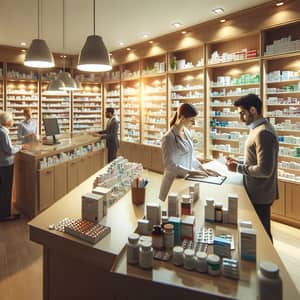3D Pharmacy Floor Plan with Spacious Waiting Area & Consultation Room ...