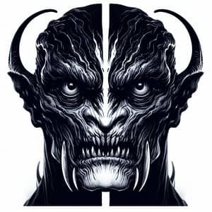 Distorted and Terrifying Face | Eerie Facial Transformation | AI Art ...