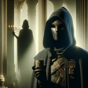 Intriguing Dark Avatar with Intense Eyes | Mystical Design | AI Art ...