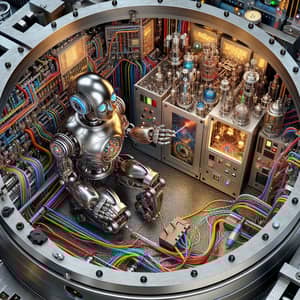 High-Tech MBE Chamber with AI: The Future of Materials Science | AI Art ...