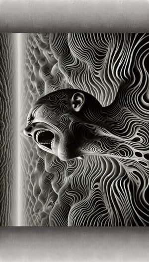 Terrifying Rotting Man with Twisted Features Grinning | AI Art ...