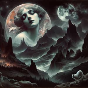 Enchantment of Winter Solstice: Surrealistic Landscape Inspired by ...