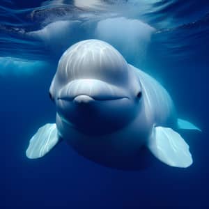 Echolocation in Beluga Whales: A Stunning Arctic Dive | AI Art ...