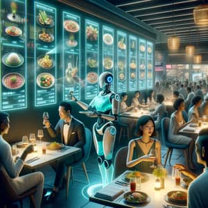 Future Dining Experience: AI-Powered Restaurant Innovation | AI Art ...