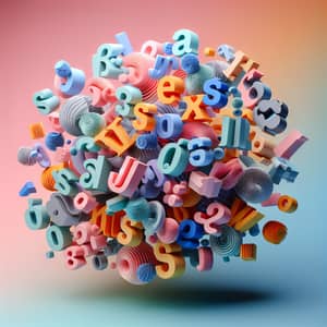 3D Alphabet - Whimsical & Artistic Letters | Visualize A-Z | AI Art ...