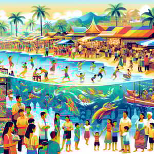 Spanish Colonial Period in the Philippines: A Vibrant Scene Recreated | AI Art Generator | Easy ...