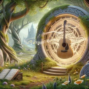 Celtic Fantasy: Time Stargate & Musical Portal | AI Art Generator ...