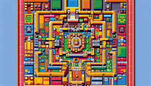 8-Bit Pixelated Level Selector Map - Super Mario Style | AI Art ...