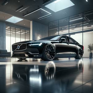 2017 Black Volvo S90 - Lowered with Aero Kit Modifications | AI Art ...