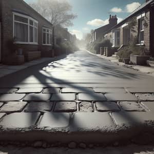 3D Flying Brick with Miniature Landscape | AI Art Generator | Easy-Peasy.AI