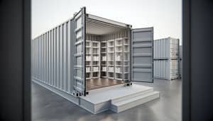 Modern Shipping Containers: Efficient Storage Solutions | AI Art ...