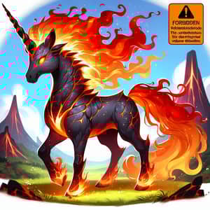 Mythical Fire Guardian Creature: Inspiring Canserbero | AI Art ...