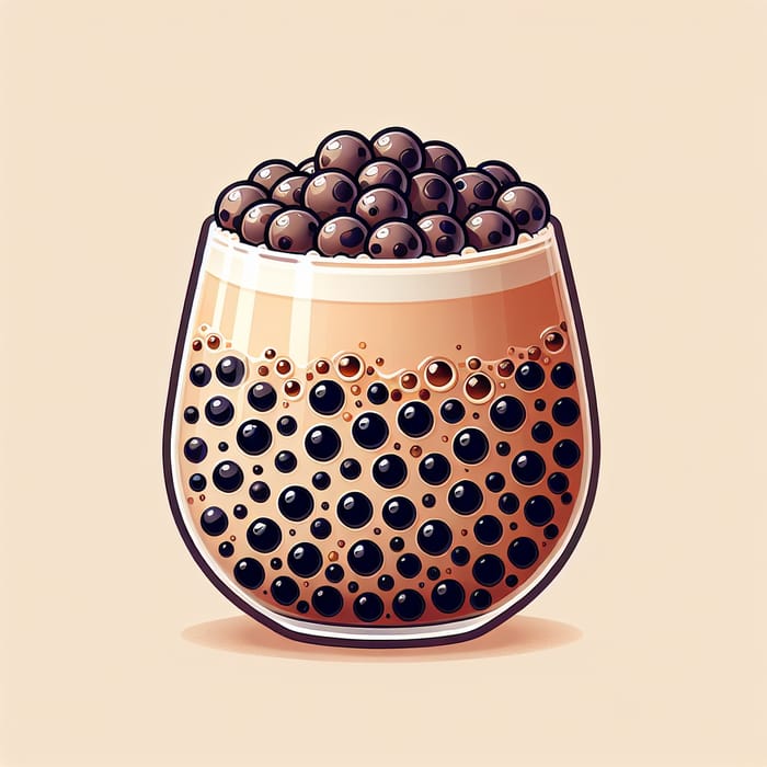 Boba T: Indulge in Delicious Pearl Milk Tea | AI Art Generator | Easy ...